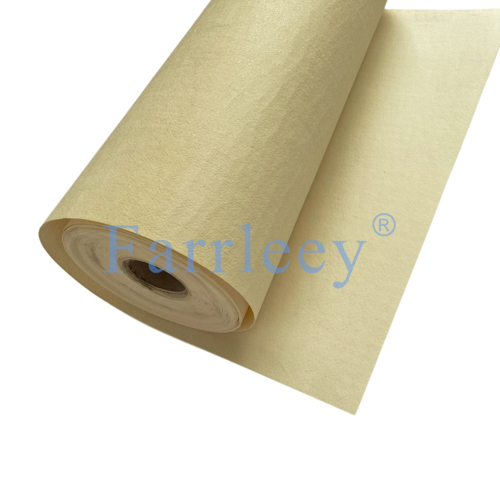 Aramid (Nomex) Dust Filtration Pulse Jet Pleated Bag Filter Media ...